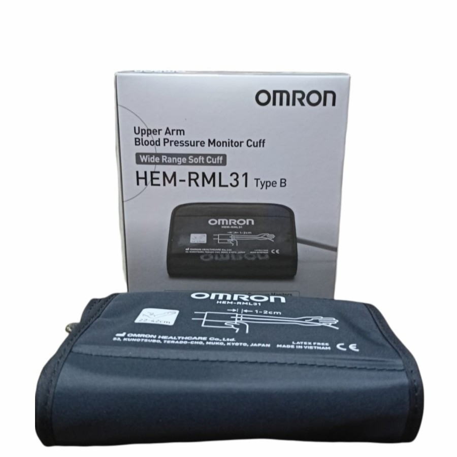Jual MANSET TENSI OMRON HEM-RML31 TYPE B CUFF LARGE MANSET | Shopee ...