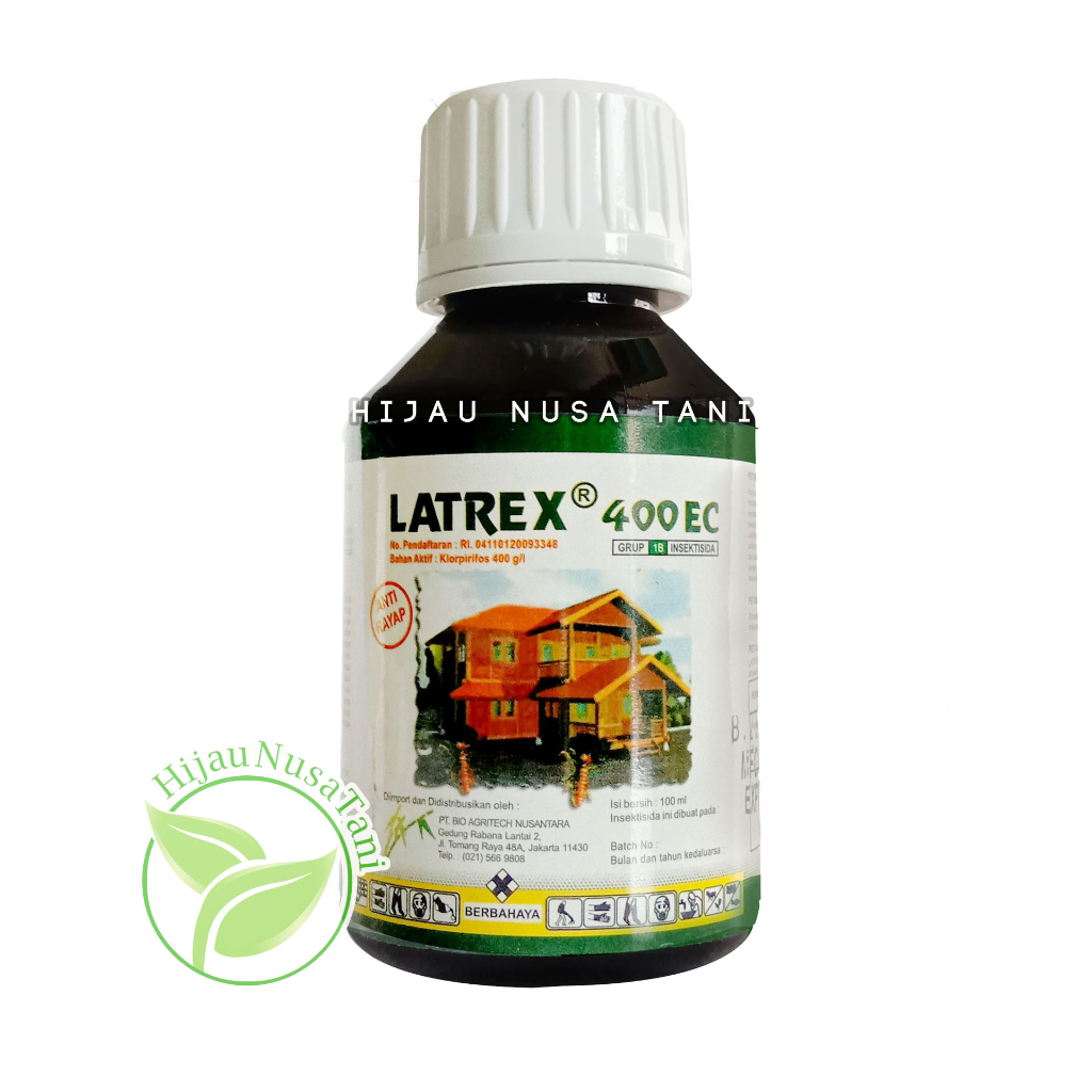 Jual LATREX 400EC 100 ml - Obat Pembasmi Rayap Termisida Anti Rayap 400 ...