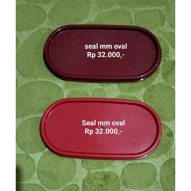 Jual seal MM oval Tupperware (model lama) | Shopee Indonesia