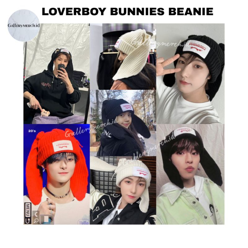 Jual LOVERBOY BUNNIES BEANIE IDOL K-POP | Shopee Indonesia