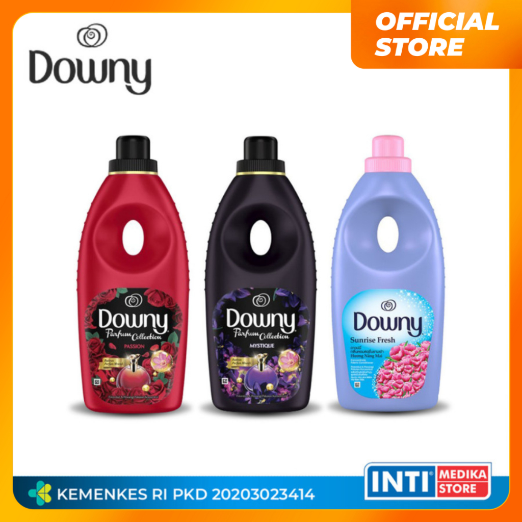 Jual DOWNY - Pelembut & Pewangi Baju / Pakaian Konsentrat BOTOL 900ml ...