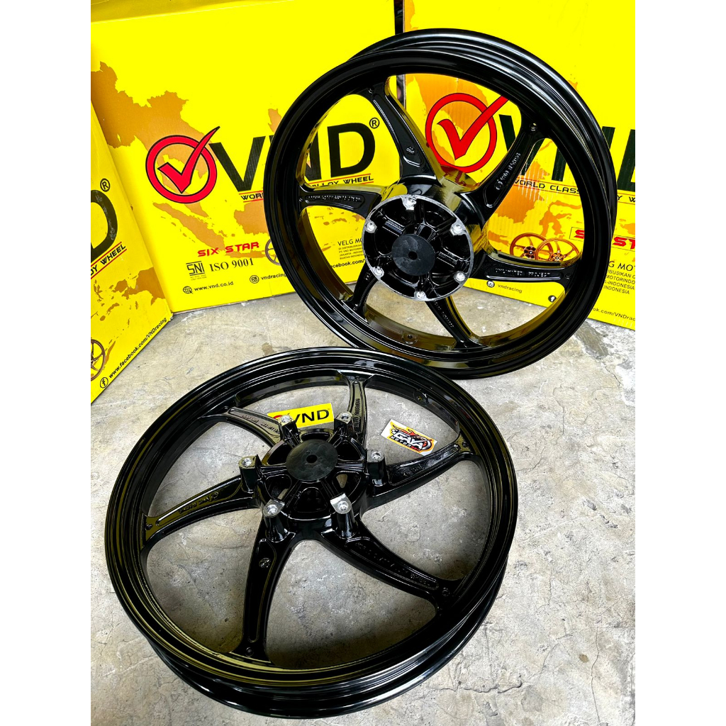 Jual VELG VND RACING SIX STAR - NINJA RR 150 / NINJA R / NINJA SS ...