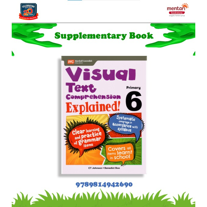 Jual Visual Text Comprehension Explained Primary | Buku Latihan Inggris ...