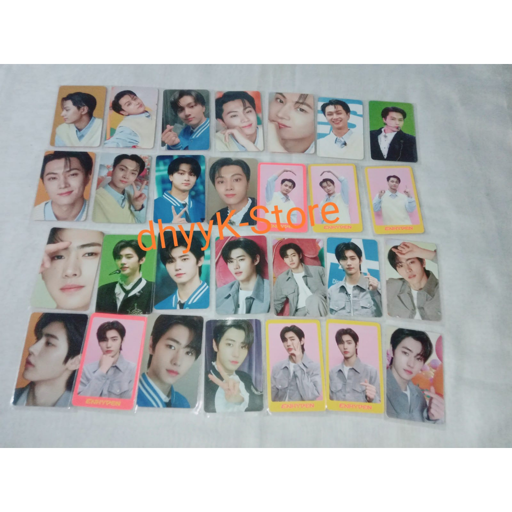 Jual ENHYPEN OFFICIAL PHOTOCARD DICON D'FESTA HEESEUNG JAY SUNGHOON PC ...