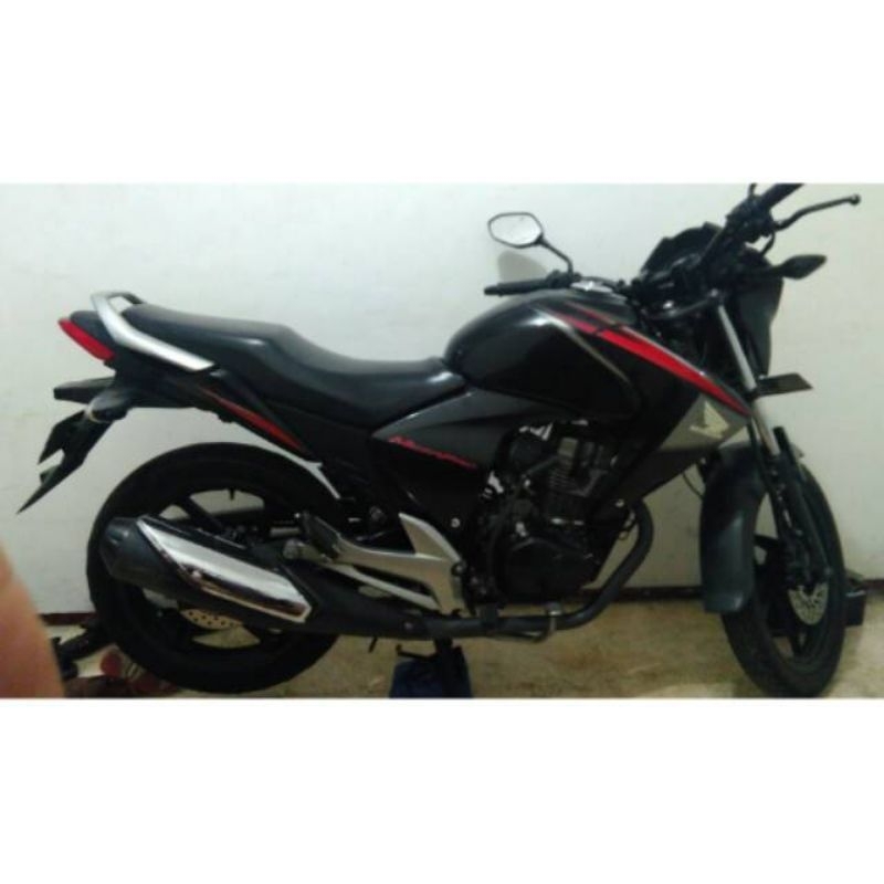 Jual striping sticker standar lisbody body Honda Mega pro monoshok ...
