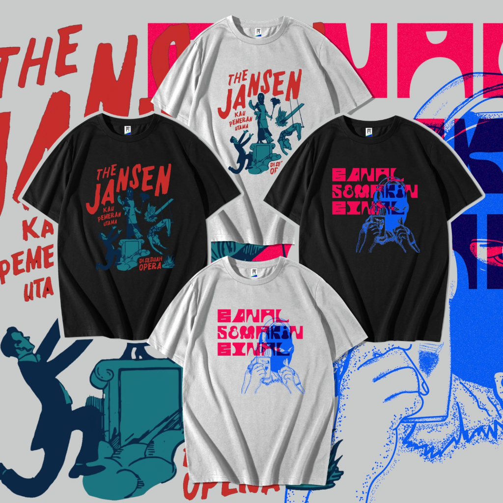 Jual KAOS BAND THE JANSEN - KAU PEMERAN UTAMA DI SEBUAH OPERA - BANAL ...