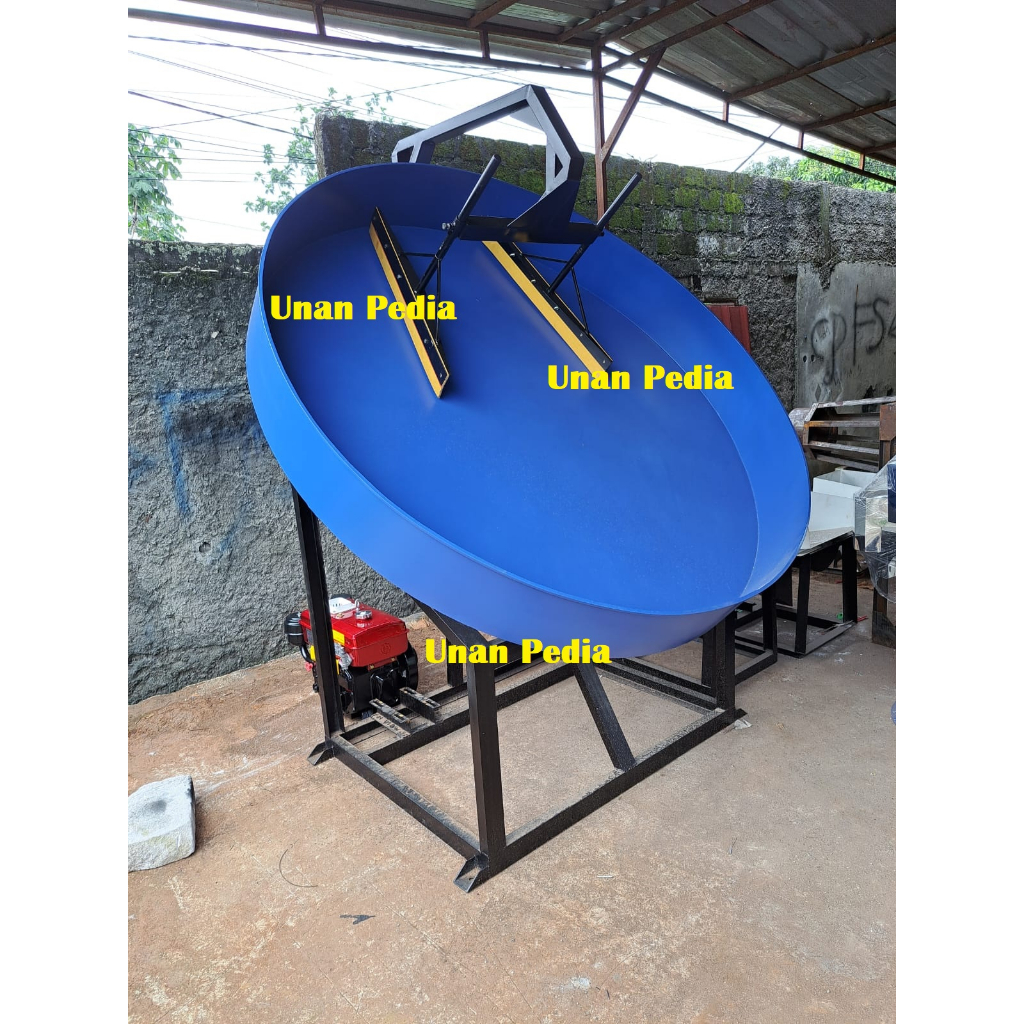 Jual Mesin Granulator Diameter Pan 120 cm - Mesin Granulator Pembuat ...