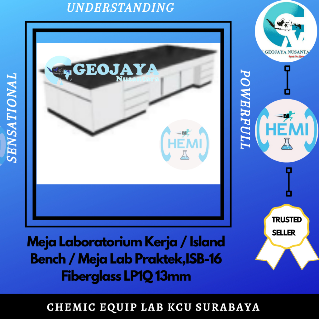 Jual Meja Laboratorium Kerja / Island Bench / Meja Lab Praktek,ISB-16 ...