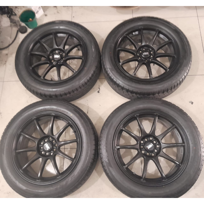 Jual VELG RACING MOBIL BEKAS HSR INDY RING 18 LEBAR 8 INCH HOLE 5 X 100 DAN 5 X 114,3 OFFSET 38 ...