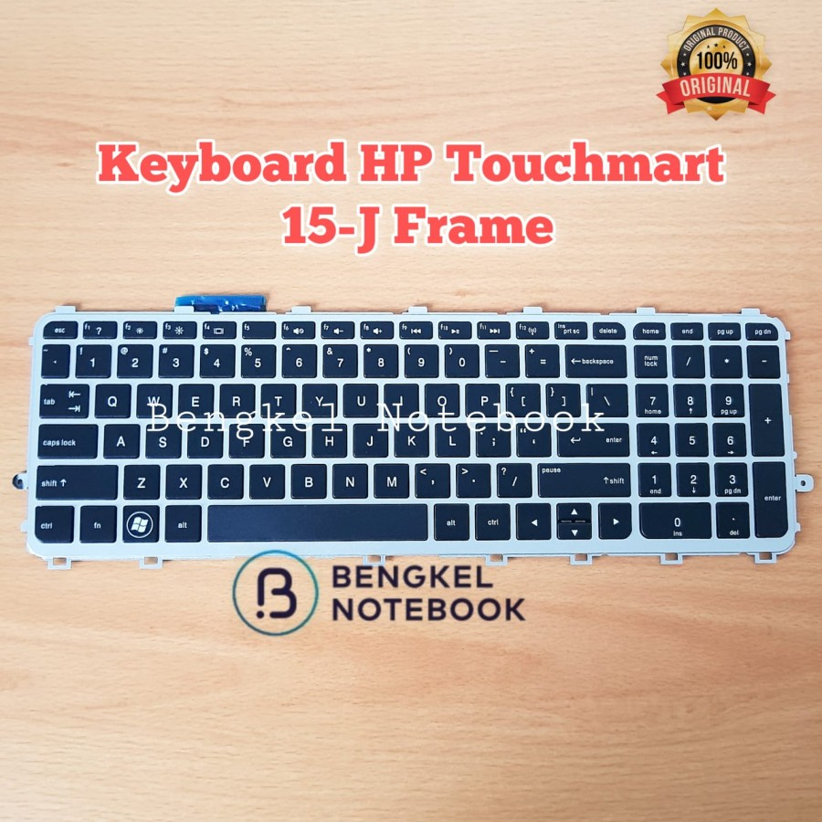 Jual Keyboard HP Touchsmart 15-J HP Envy 15-J 17-J 15-Q M7-J M6-N Frame ...