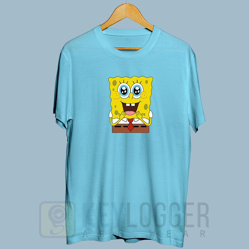 Jual Baju Kaos Spongebob Unik Lucu Terbaru 44 a4 | Shopee Indonesia