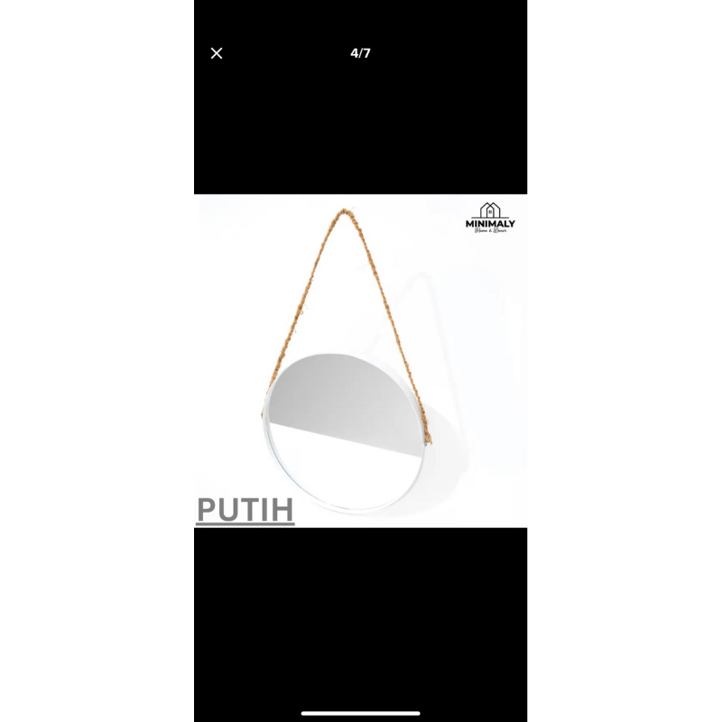 Jual Cermin Aesthetic Led Oval 40 x 60 CM Kaca Dinding Wastafel Kamar ...