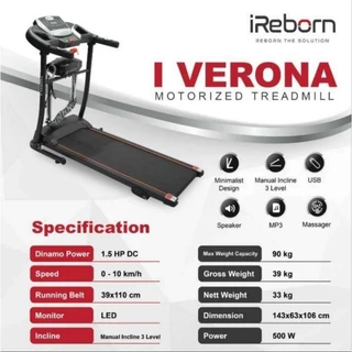 Jual ireborn i-verona motorized treadmill Harga Terbaik & Termurah ...