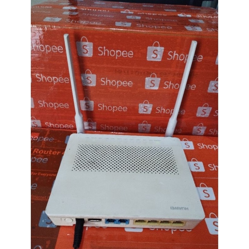 Jual Reuter Huawei GPON Ont HG8245A (Unit & Adaptor) Port Biru | Shopee Indonesia
