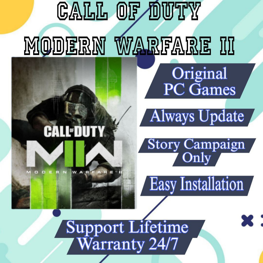 Jual CALL OF DUTY COD MODERN WARFARE II 2 2022 PC ORIGINAL | Shopee Indonesia