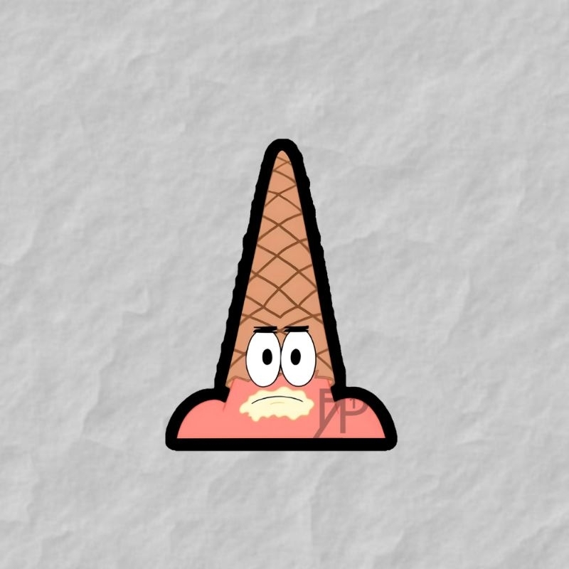 Jual STICKER PATRICK MAN (WATERPROOF) | Shopee Indonesia