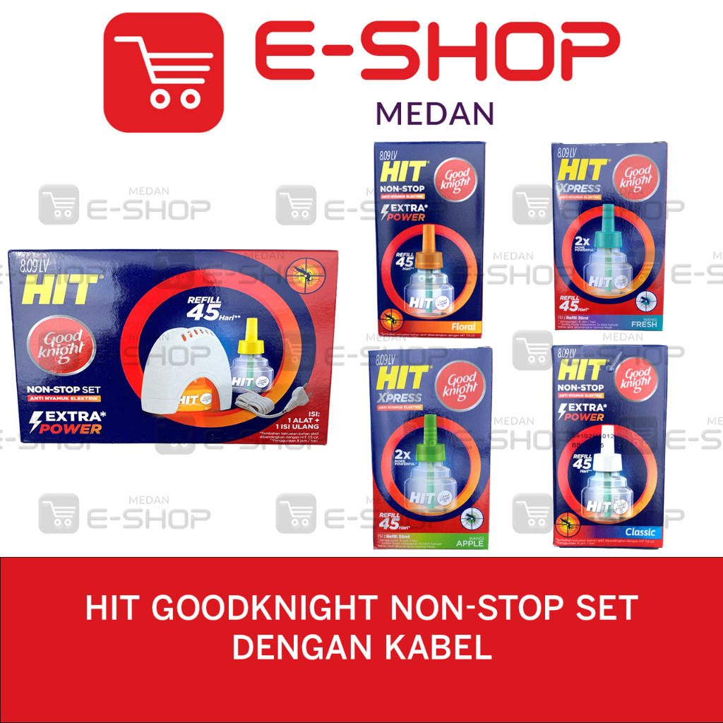 Jual Hit Good knight Goodknight Non STOP SET Elektrik Anti Nyamuk Dan ...