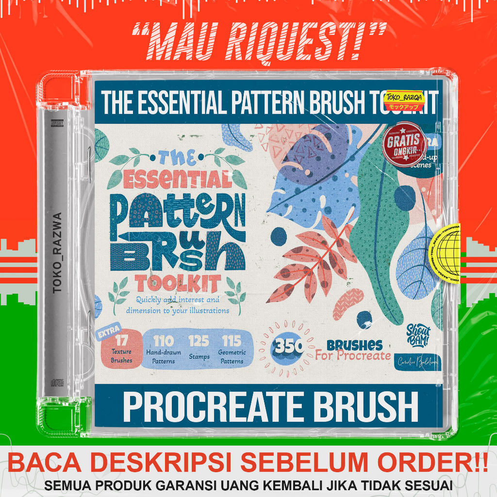 Jual Procreate Brush - The Essential Pattern Brush Toolkit - 300423 | Shopee Indonesia