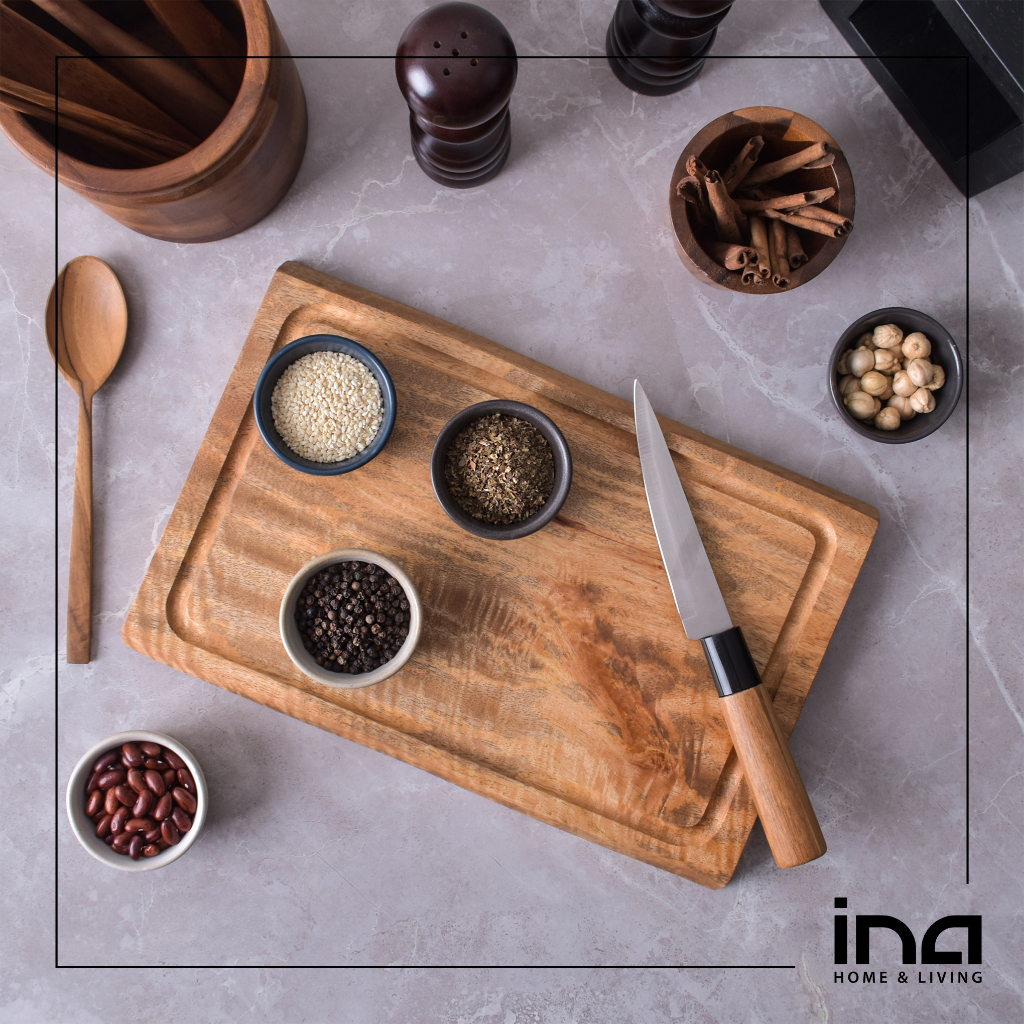 Jual INAH&L - Talenan Kayu Mangga / Mango Square Board | Shopee Indonesia