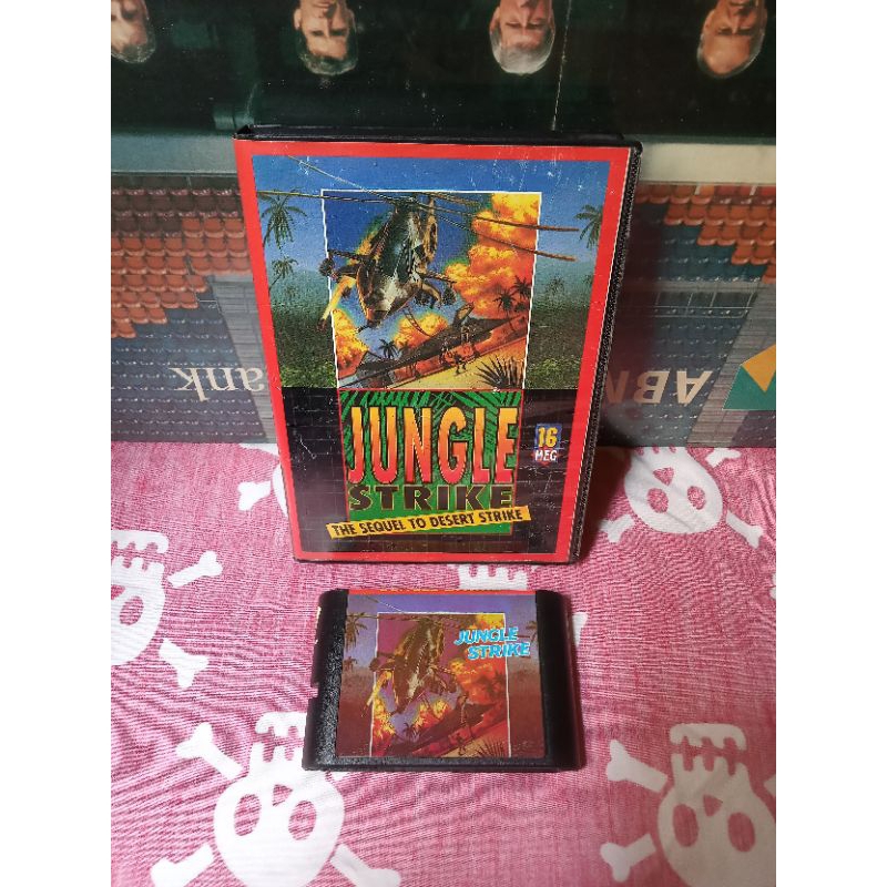 Jual Kaset Sega Mega Drive Jungle Strike (The Sequel To Desert Strike) | Shopee Indonesia