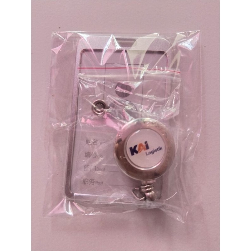 Jual KERETA API INDONESIA ID CARD HOLDER YOYO LUXURY NAME TAG PREMIUM ...