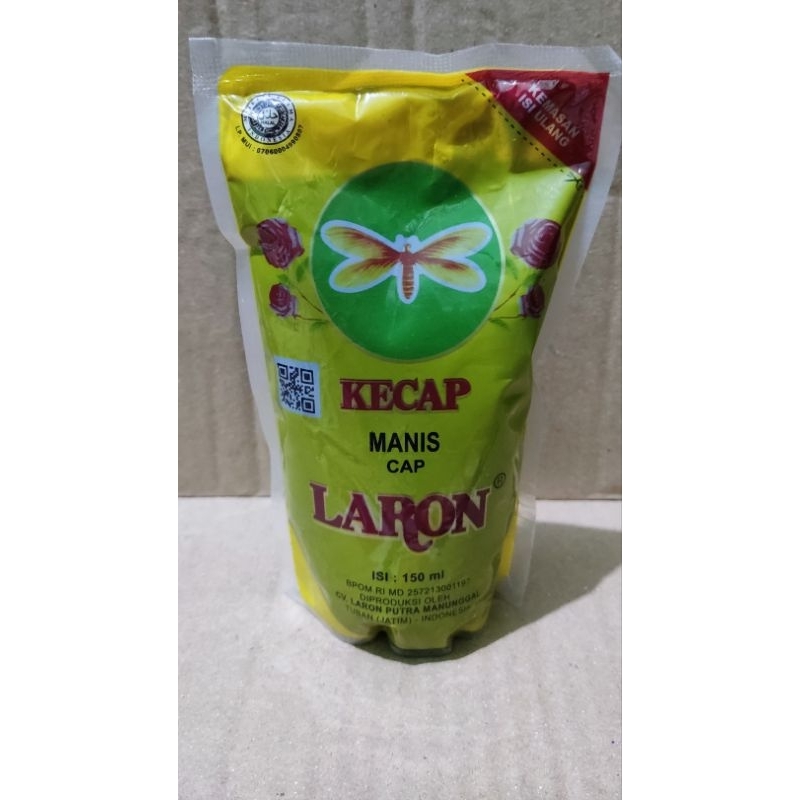 Jual kecap Laron/cap laron/kecap manis 150 mili | Shopee Indonesia