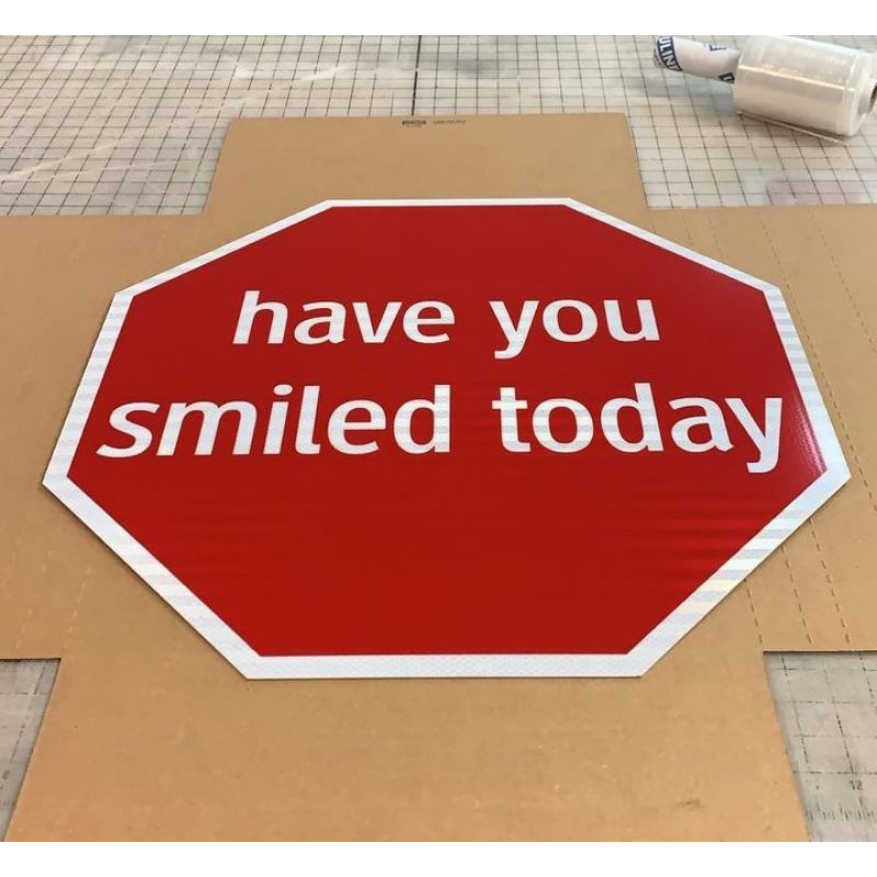 Jual CUSTOM RAMBU RAMBU HAVE YOU SMILED TODAY UNTUK DESAIN KAMAR AGAR ...