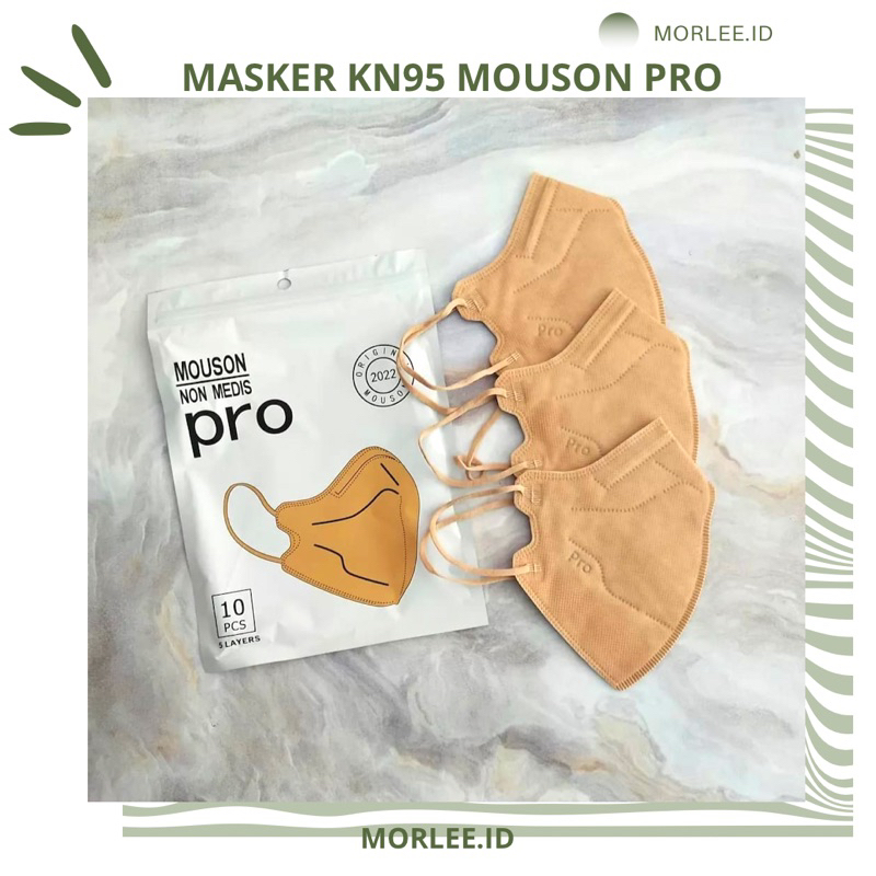 Jual MASKER KN95 MOUSON PRO / MASKER MEDIS KN 95 PRO MOUSON ISI 10pcs ...