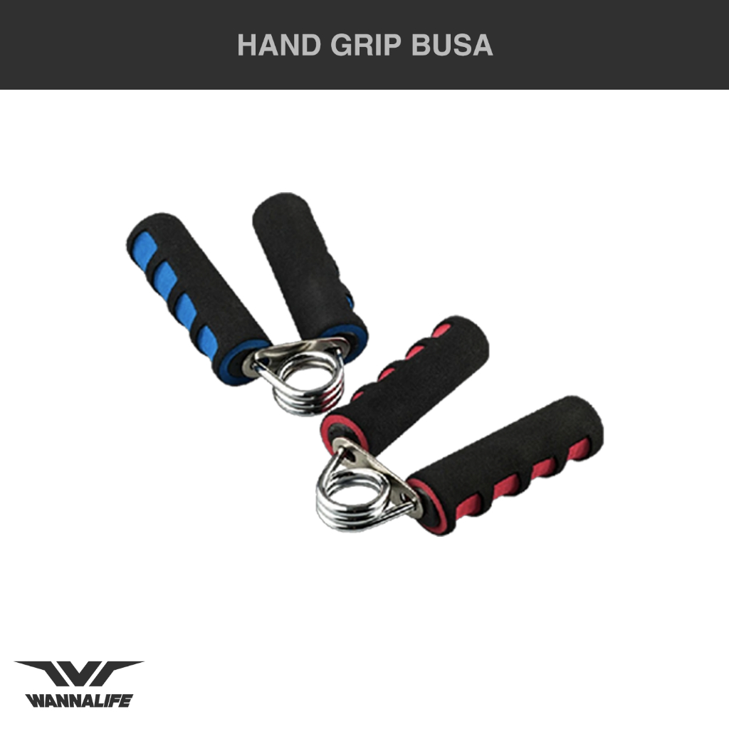 Jual Hand Grip Fitness Handgrip Foam Lembut Melatih Kekuatan Tangan Dan ...