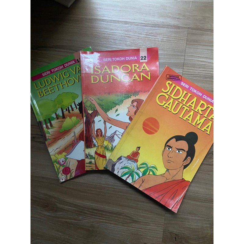 Jual Buku Seri Tokoh Dunia, Isadora Duncan, Sidharta Gautama, Ludwig ...