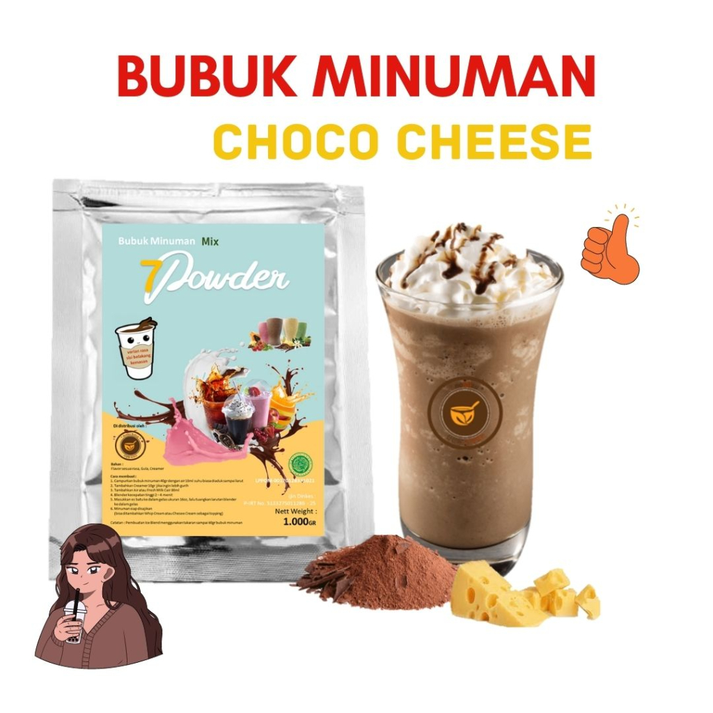 Jual BUBUK MINUMAN COKLAT CHEESE 1KG - BUBUK CHOCO CHEESE POWDER 1KG ...