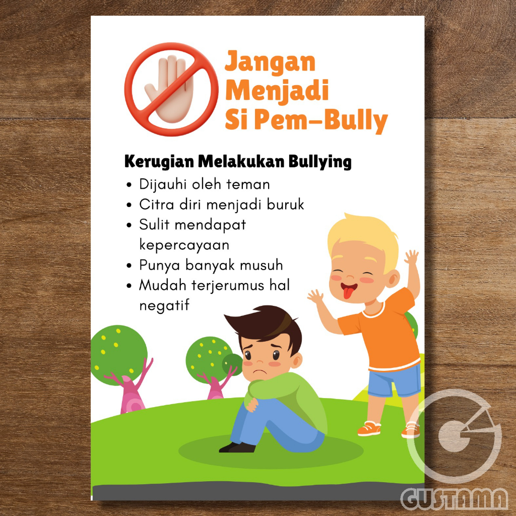 Jual Poster Perundungan, Bullying, Bully A3 | Shopee Indonesia