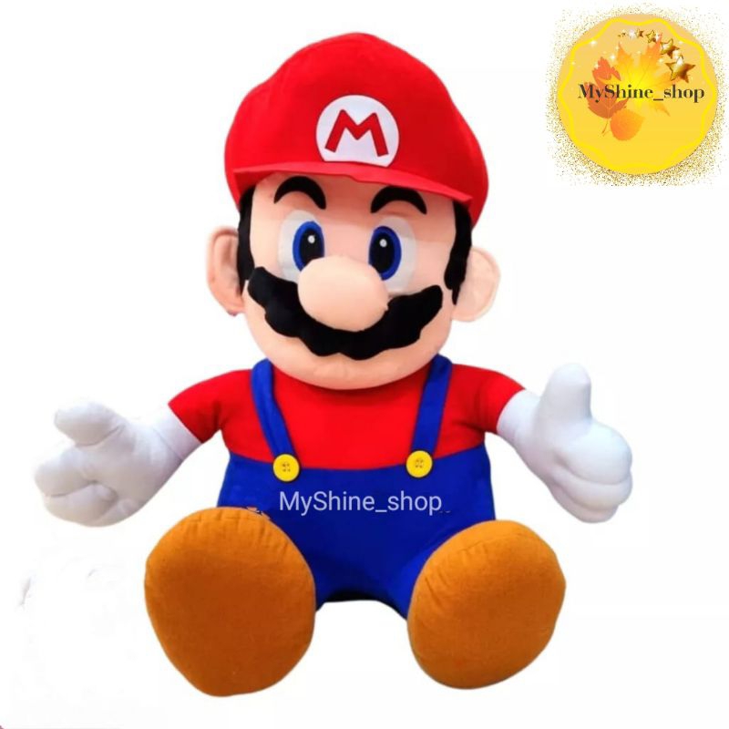 Jual Boneka Mario Bross Jumbo Nintendo | Shopee Indonesia