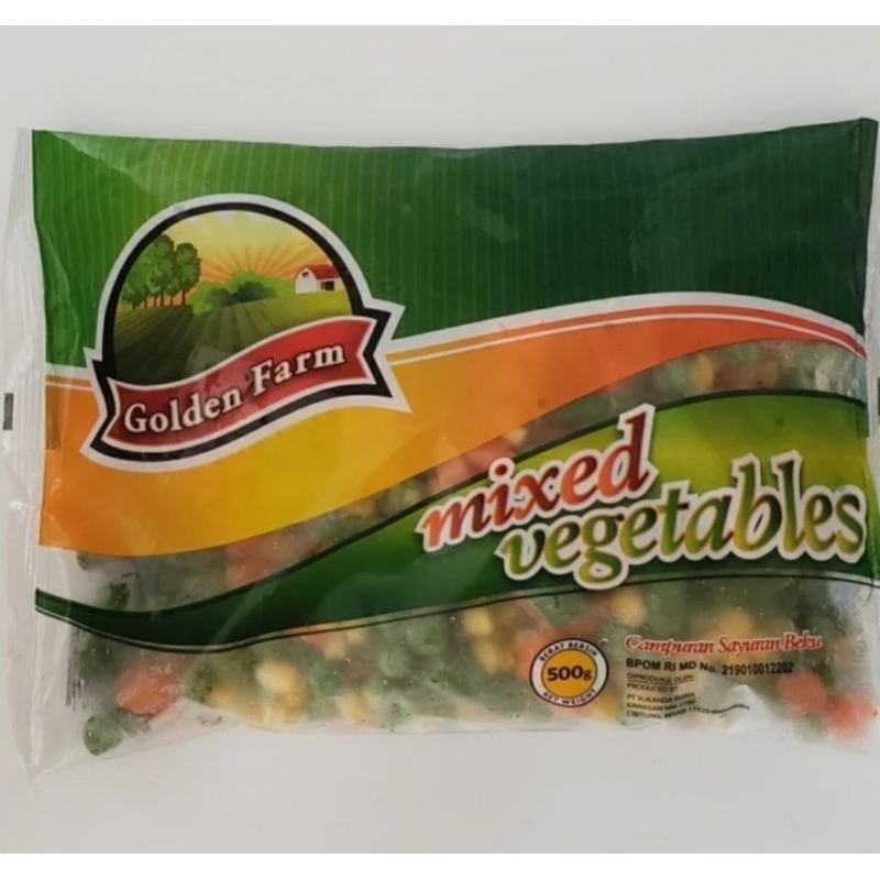 Jual Golden Farm Mixed Vegetable 500gr | Shopee Indonesia