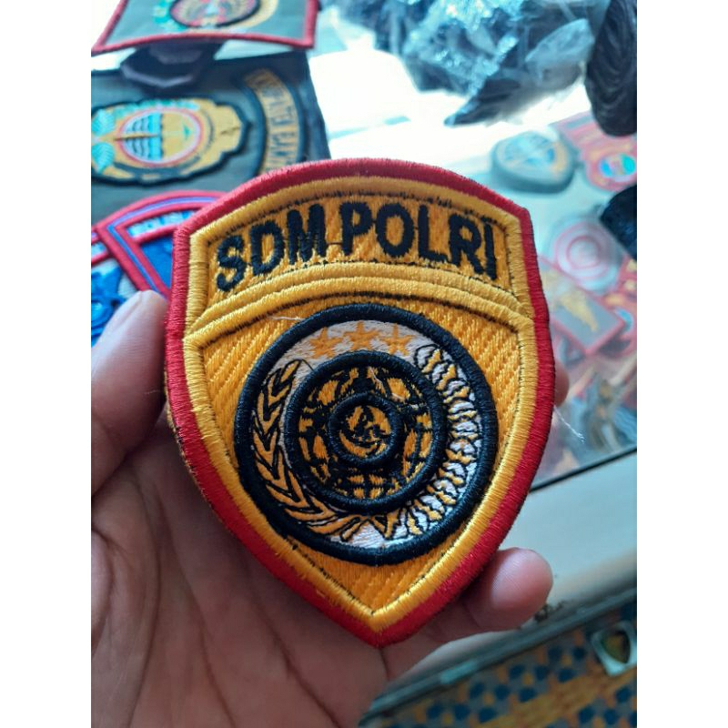 Jual logo SDM POLRI TIMBUL 3D | Shopee Indonesia