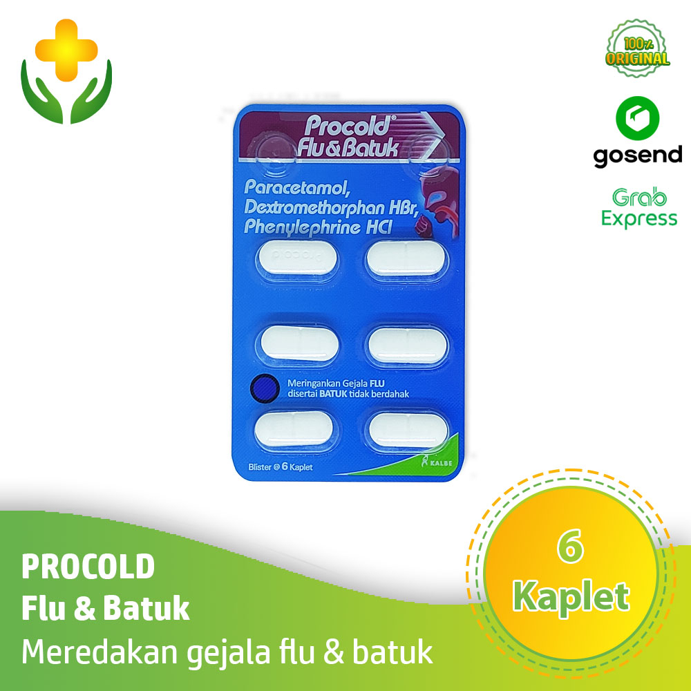 Jual Procold Flu dan Batuk 1 Strip Obat Batuk Pilek Demam | Shopee ...