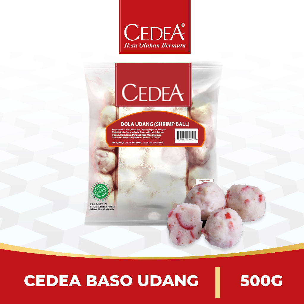 Jual CEDEA Shrimp Ball/Bola Udang [500g]/Bakso Udang | Shopee Indonesia