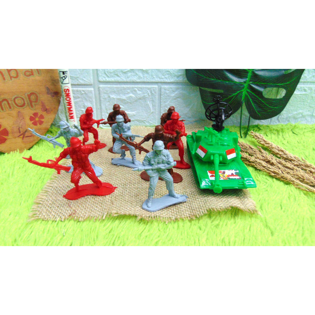 Jual 1945 MAINAN ANAK SET PERANG MILITER TENTARA DAN MOBIL TANK TEMPUR ARMY MISSION MILITARY ...