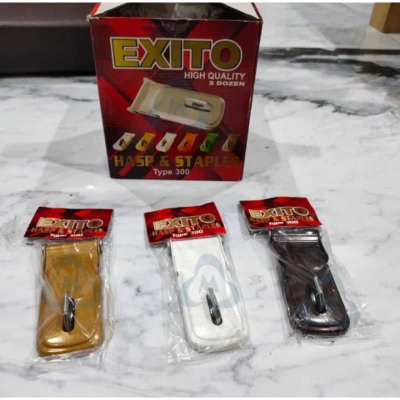 Jual Overpall Exito - Tempat Gembok - Hasp and Staples type 300 tebal ...