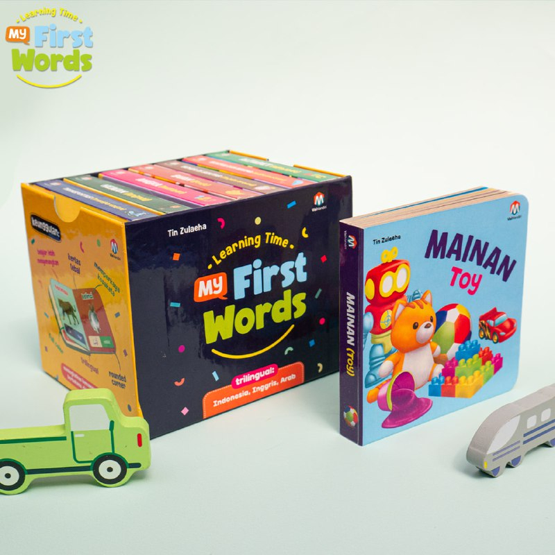 Jual Learning Time My First Word : mini boardbook Ziyad | Shopee Indonesia