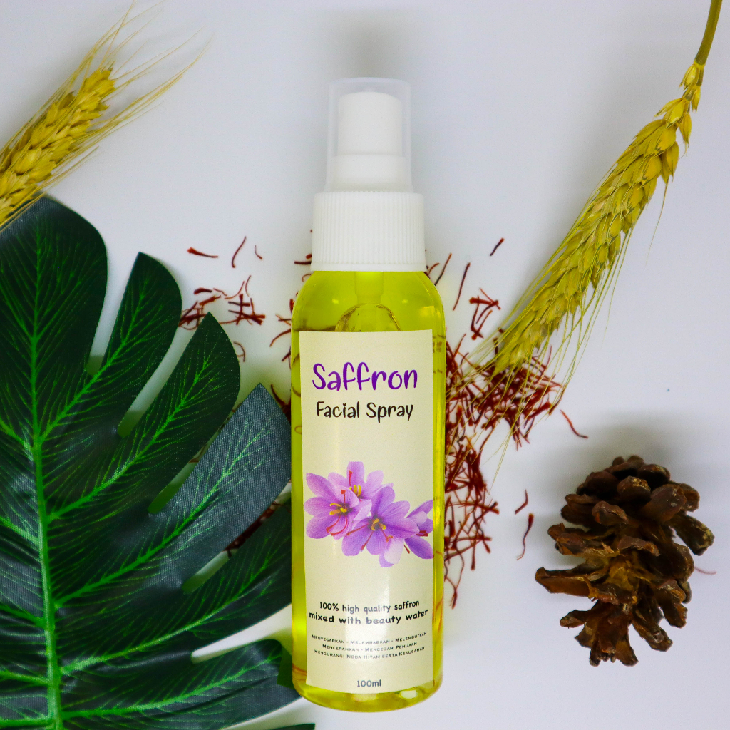 Jual Saffron Facial Spray 100ml with Beauty Water | Shopee Indonesia