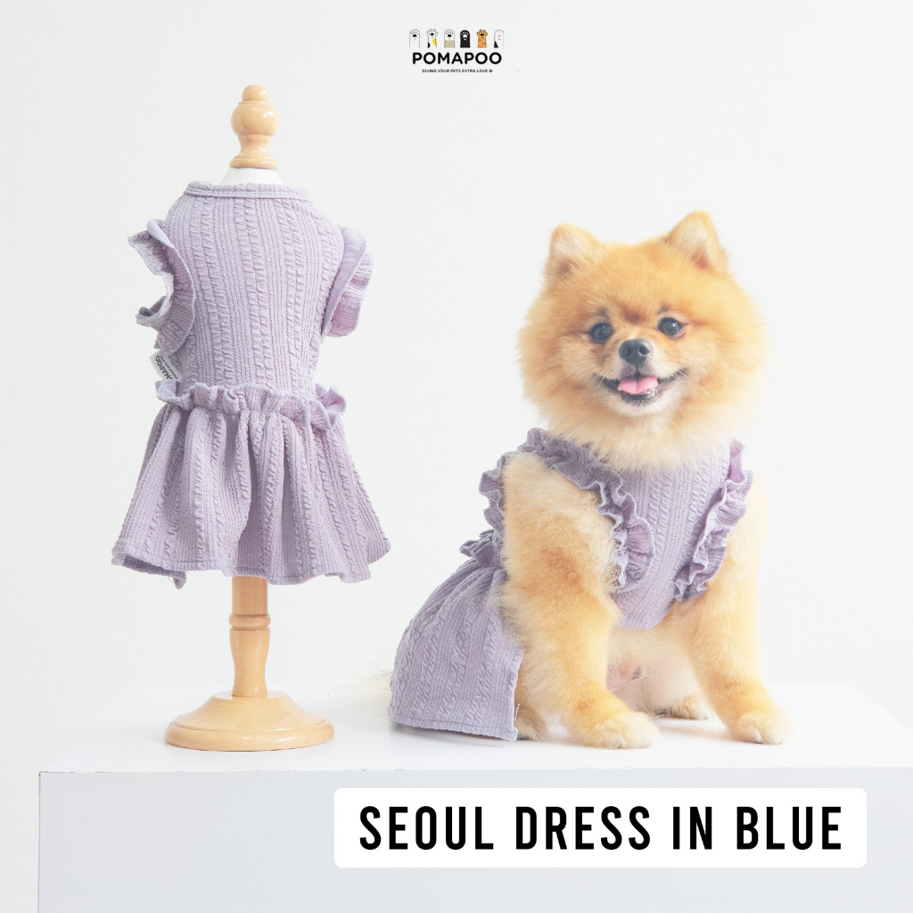 Jual POMAPOO - Baju Kucing dan Baju Anjing Seoul Dress | Shopee Indonesia