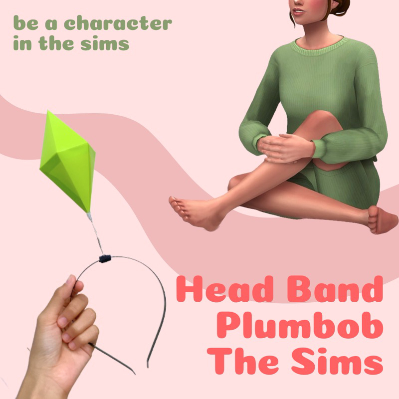 Jual Headband Green Plumbob The Sims | Shopee Indonesia