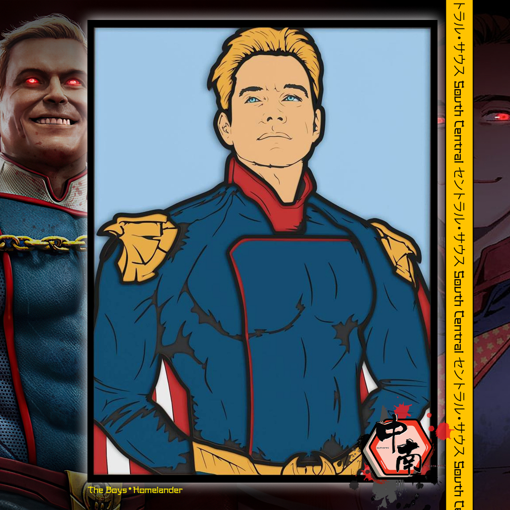 Jual Poster 3D Multilayer The Boys Homelander | Shopee Indonesia