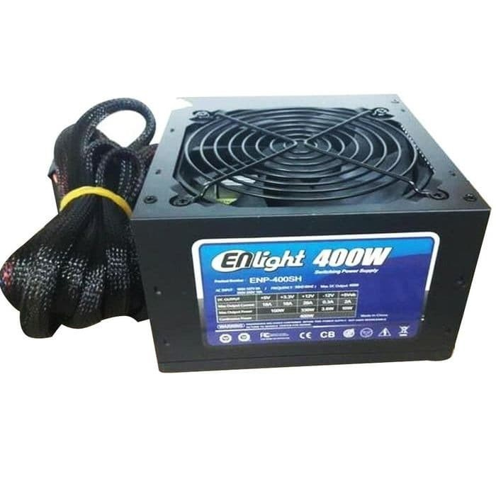 Jual Power Supply ENLIGHT 400W 80+Bronze - Psu Enlight 400 Watt 80 Plus ...