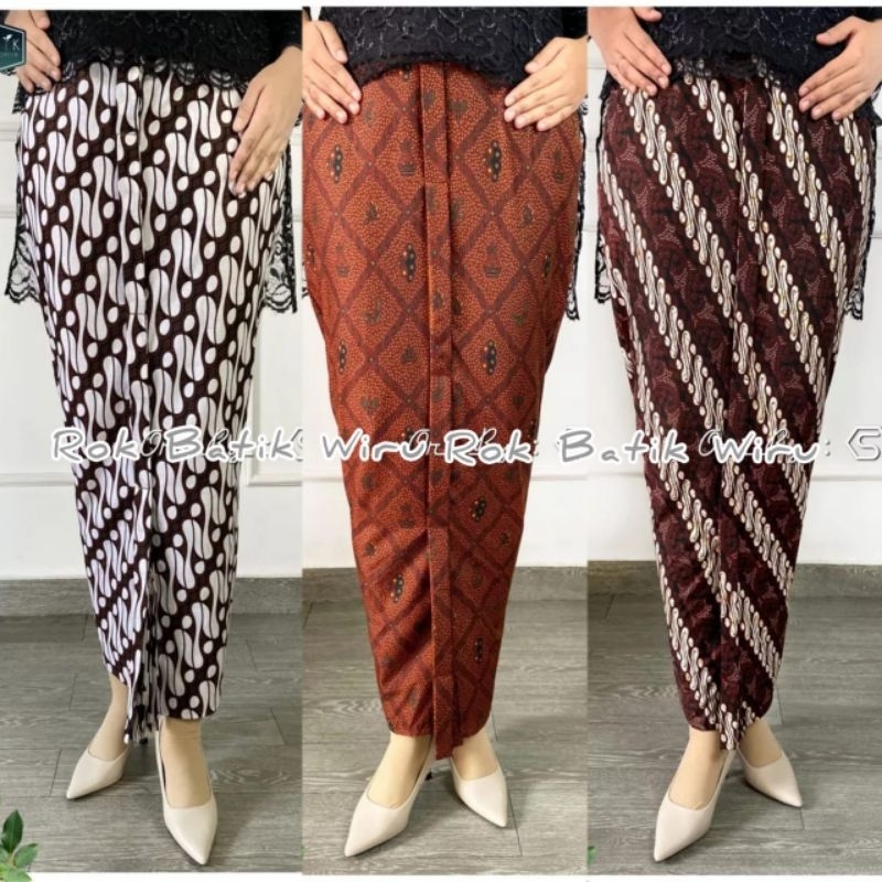 Jual ROK WIRU BATIK L XL XXL XXXL / ROK WIRU BAWAHAN KEBAYA GENDHIS ...
