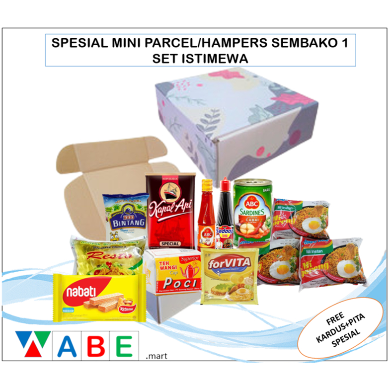 Jual [H.3] MINI PARCEL/HEMPERS SPESIAL ISI SEMBAKO SUPER ISTIMEWA ...