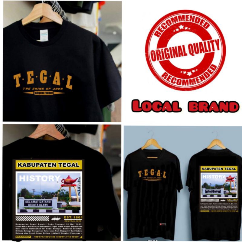 Jual KAOS ICON TEGAL KOTA KABUPATEN VIRAL / CASUAL TEGAL KABUPATEN ...