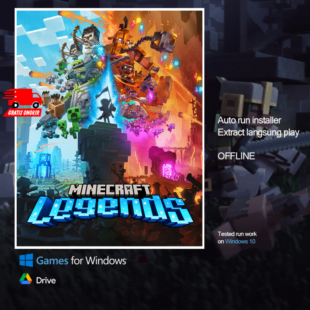 Jual Minecraft Legends - Game PC Action Strategy | Shopee Indonesia