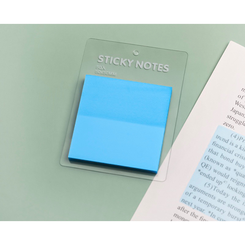Jual B110 | STICKY NOTE TRANSPARAN | STICKY NOTE TAHAN AIR | 50 LEMBAR ...